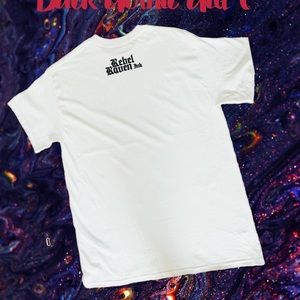 Rebel Raven Ink | Tops | Rebelraven Ink Winged Gothic Girl T W Rose New ...